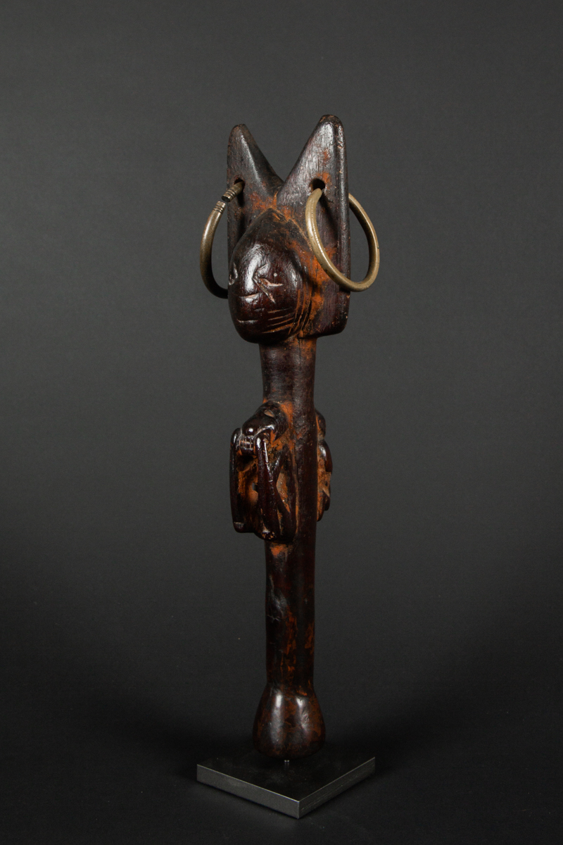 Oshe Shango ritual staff Yoruba | Galerie Flak